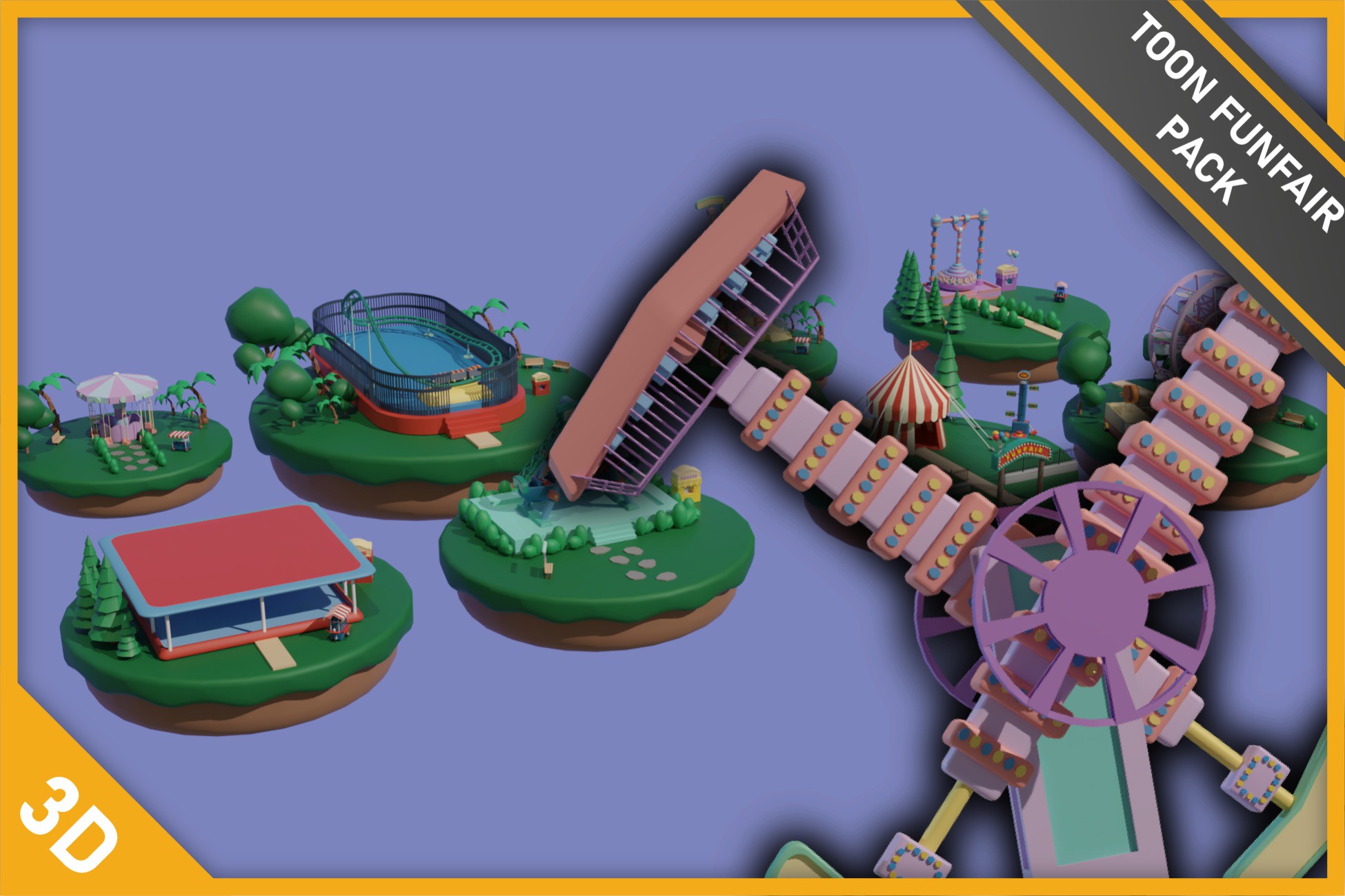 Funfair Pack | 3D Environments | Unity Asset Store