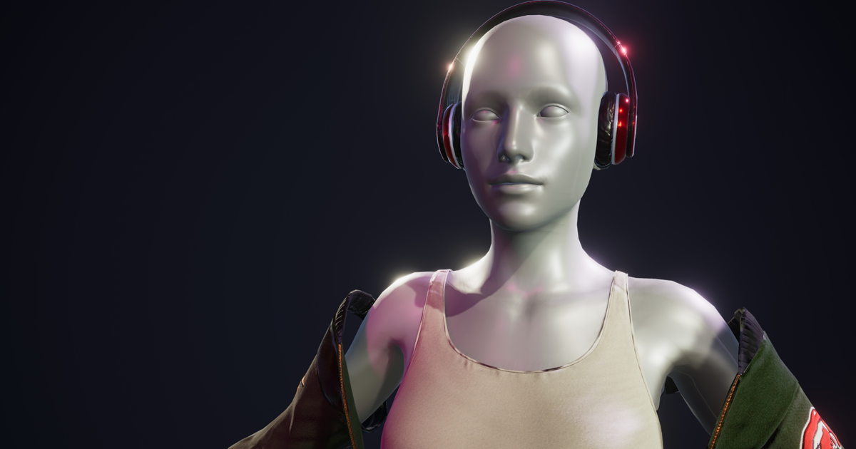 Rebel Yell Outfit Female from Tafi | 3D Clothing | Unity Asset Store