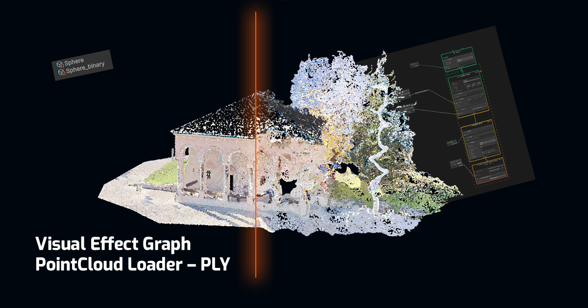 Visual Effect Graph (VFX) PointCloud Loader – PLY | VFX Particles ...