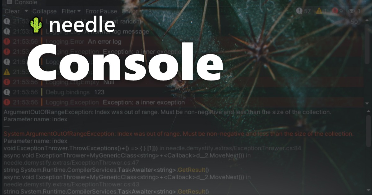 Needle Console - Seamless Integration for Developers | Utilities Tools ...