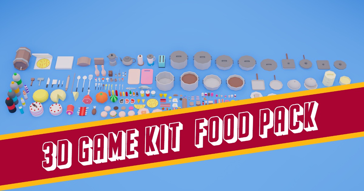 3D Game Kit-Food Pack | 3D Props | Unity Asset Store