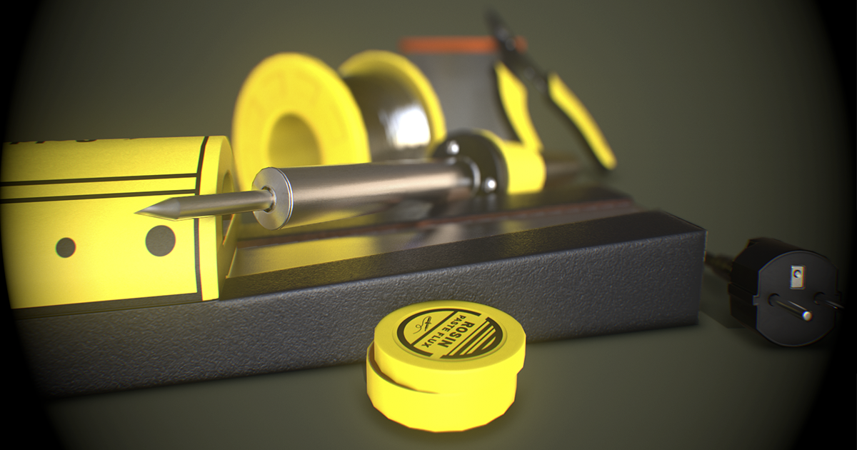 Soldering set | 3D Tools | Unity Asset Store