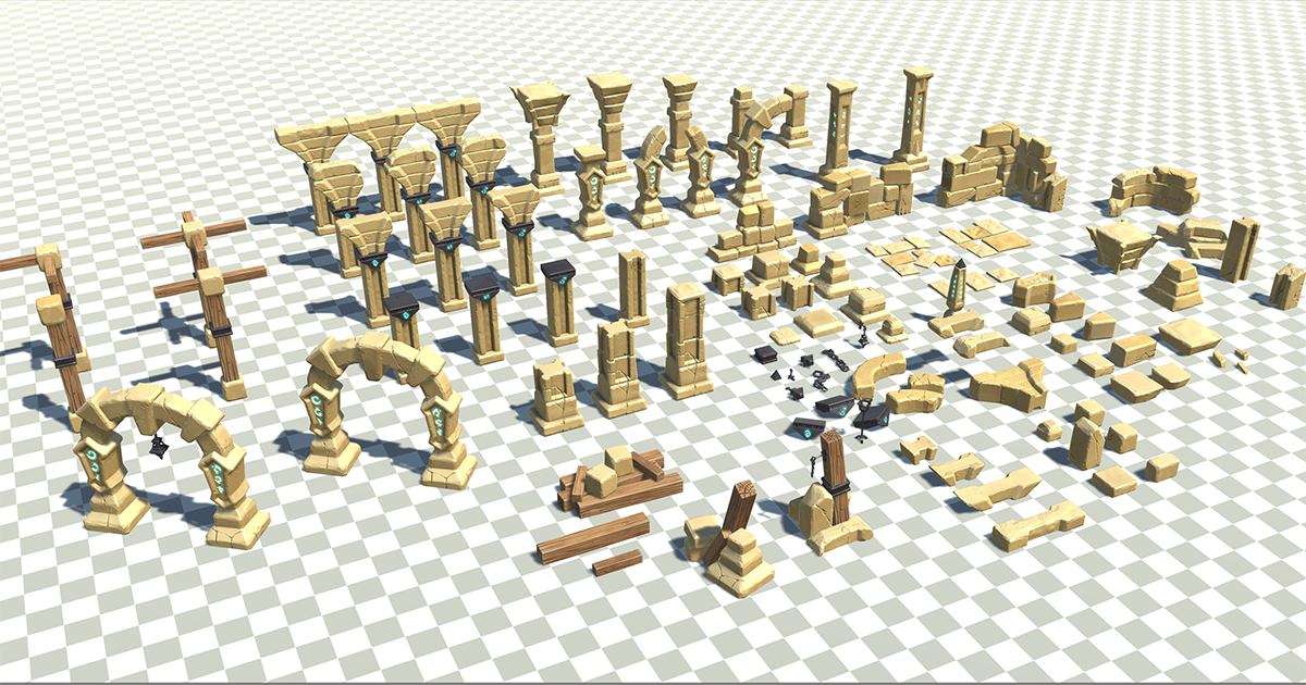 Fantasy Ruin Kit | 3D Fantasy | Unity Asset Store