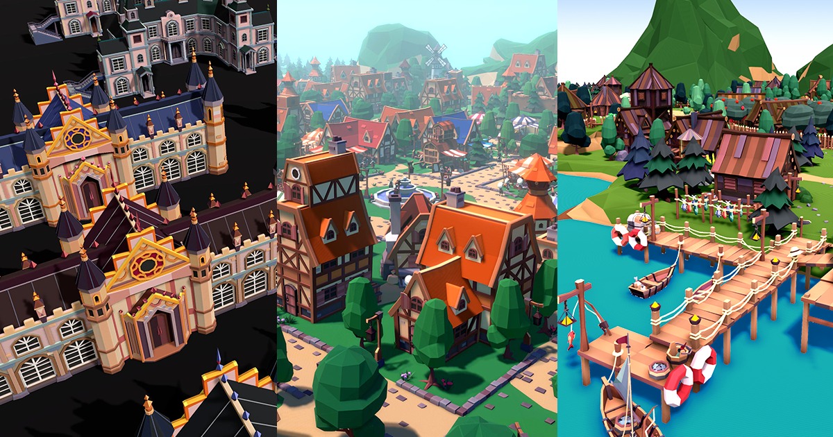 EPIC Fantasy Bundle - Low Poly 3D Art | 3D Fantasy | Unity Asset Store