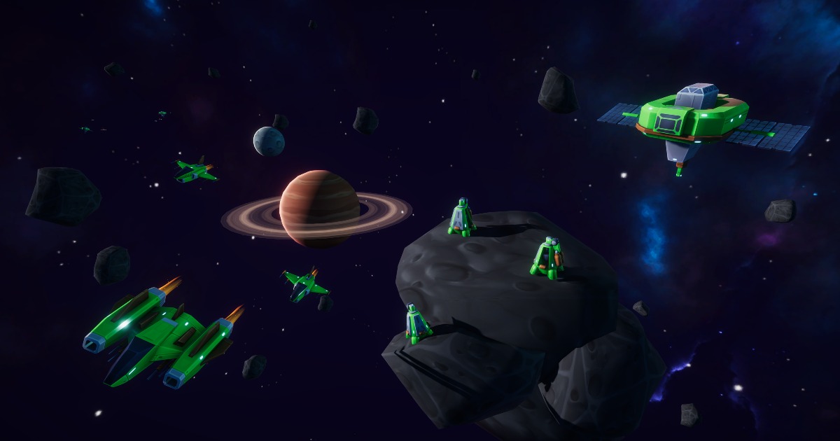 Cube Space Force | 3D Space | Unity Asset Store