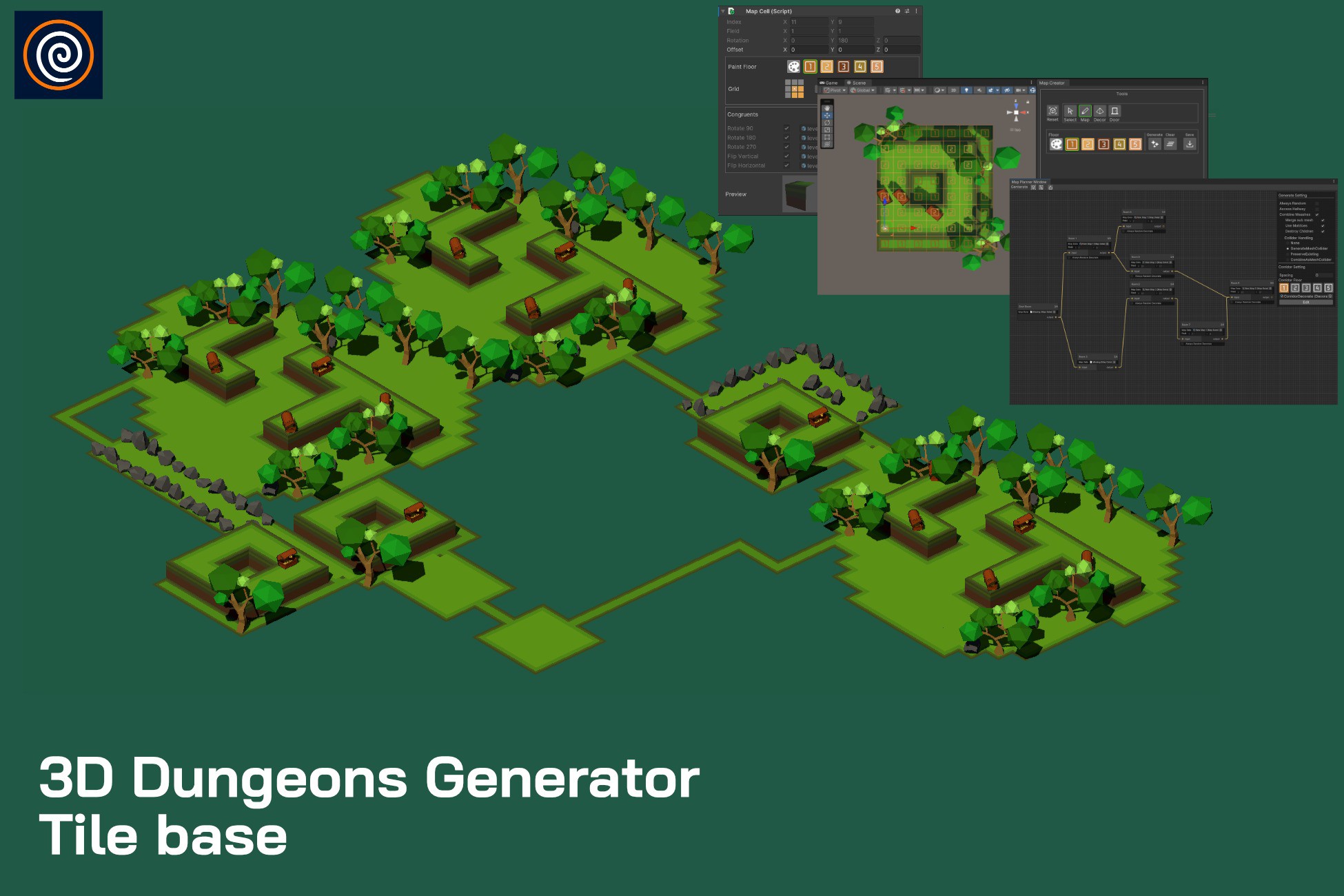 3D Dungeons Generator | 3D Dungeons | Unity Asset Store
