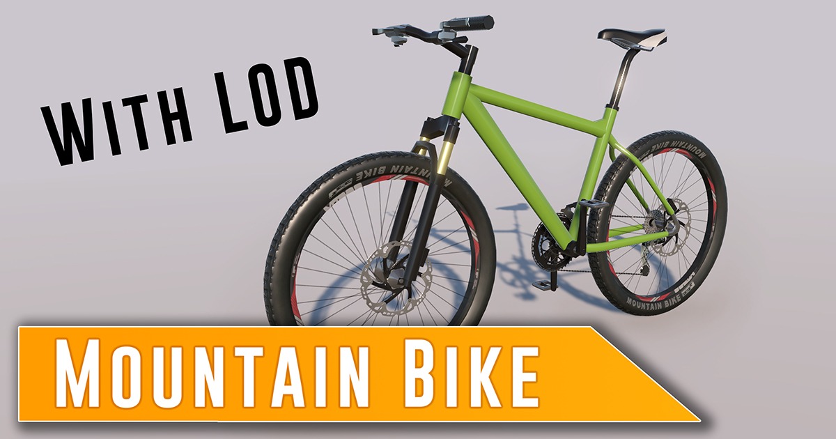 Mountain Bike | 3D 지상 | Unity Asset Store