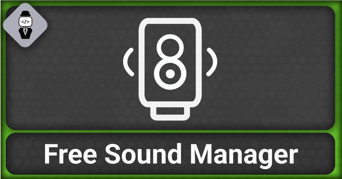 Free Sound Manager | Audio | Unity Asset Store