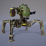SCI FI: LIGHT QUADRUPED MECH