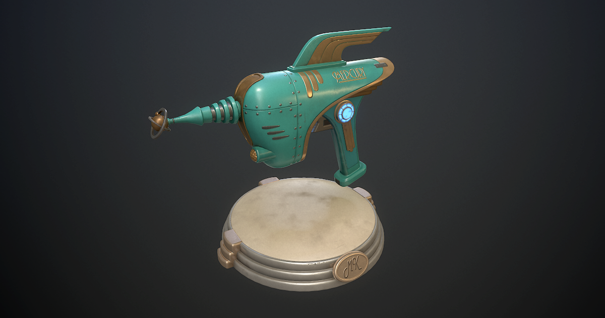 Retro pistol | 3D Guns | Unity Asset Store