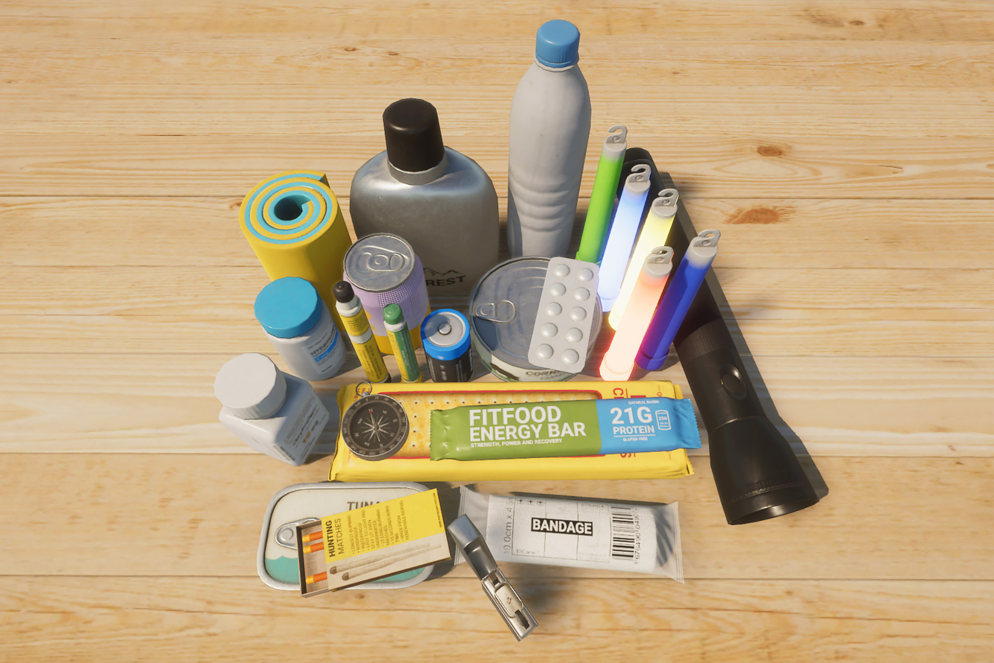 Survival Kit PBR HDRP | 3D 소품 | Unity Asset Store