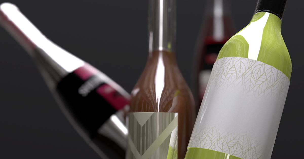 Wine Bottles Pack | 3D Food | Unity Asset Store