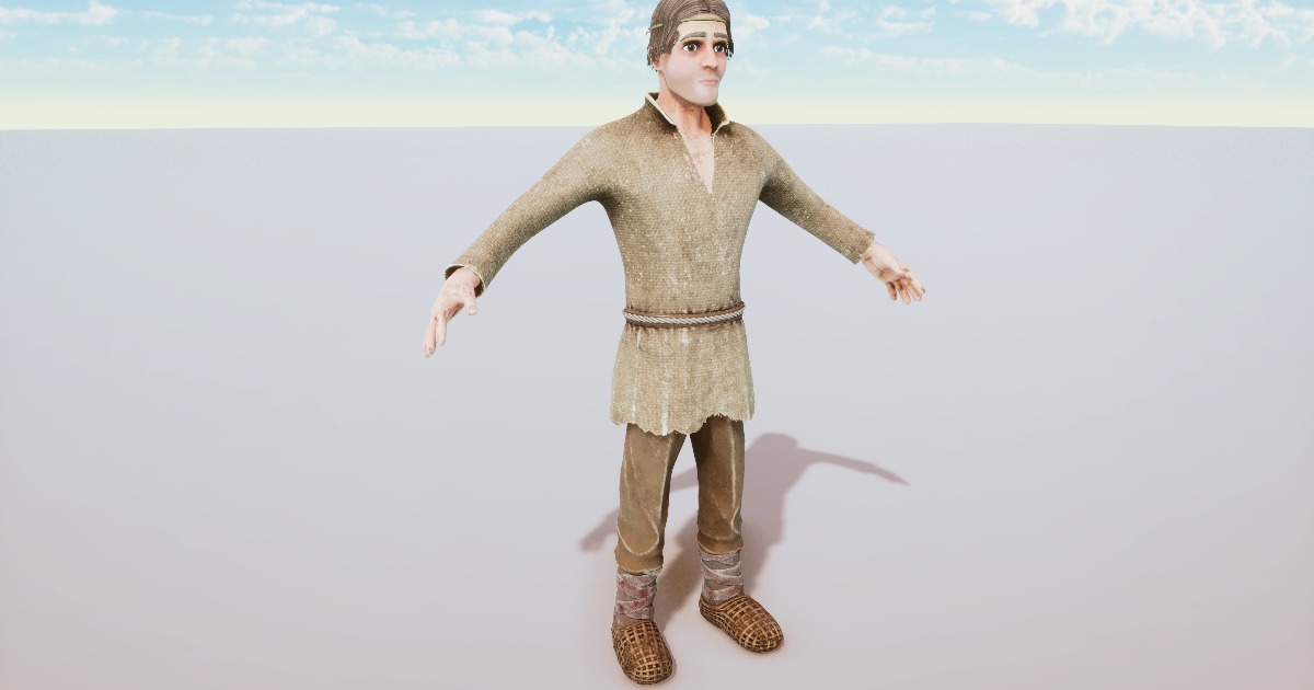 Stylized Character Prisoner Rigged with Shape Keys | Characters | Unity ...