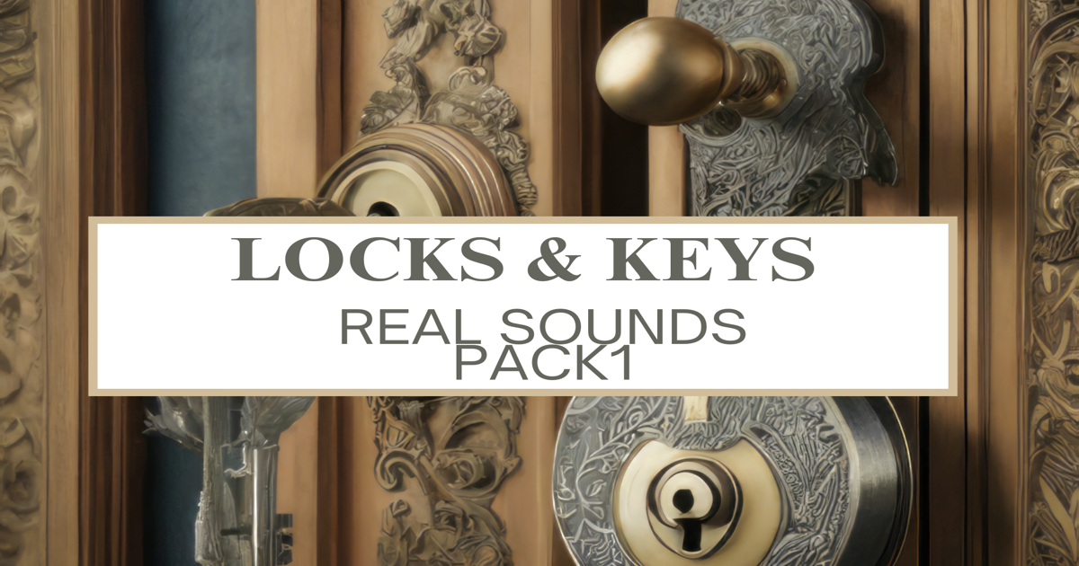 Locks & Keys Real Sounds: Pack1 | 기타 효과음 효과음 | Unity Asset Store