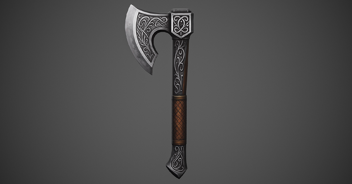 Steel Axe - Game Ready Weapon | 3D Weapons | Unity Asset Store