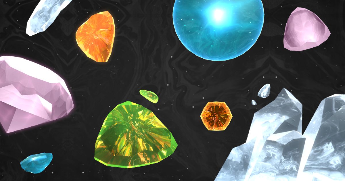 Volumetric Crystal Materials Pack | Substances | Unity Asset Store