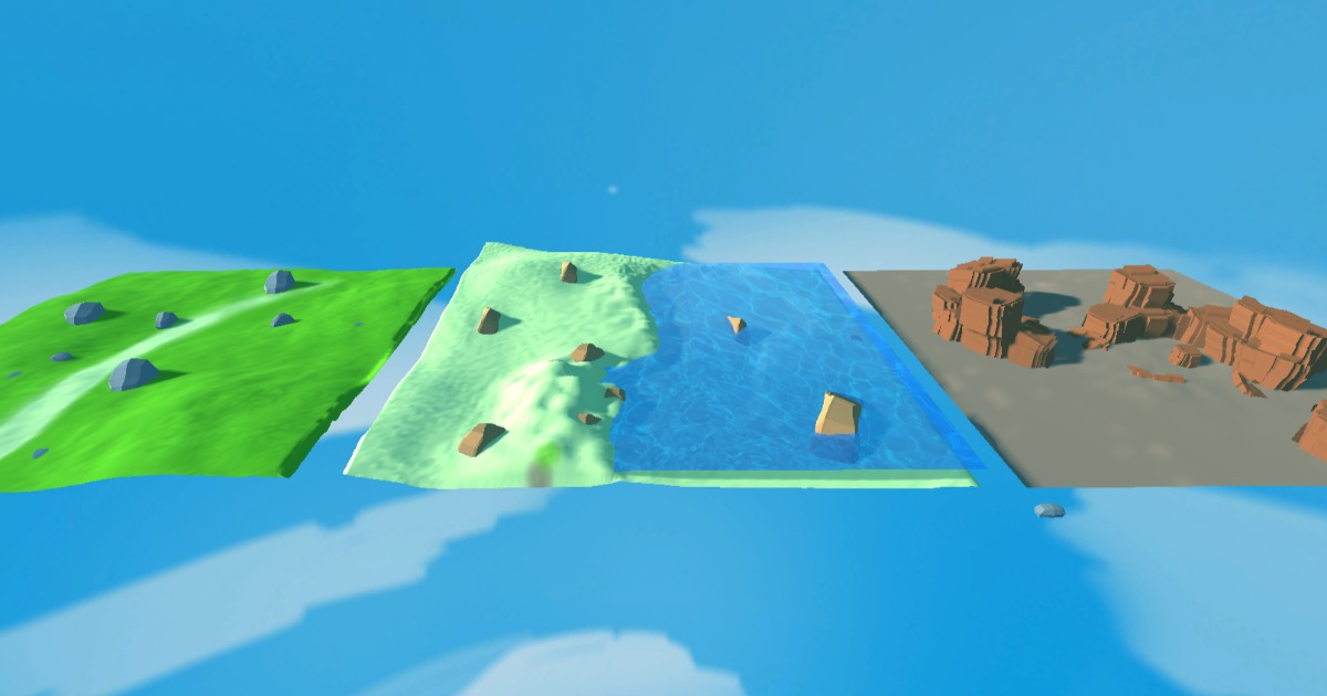 Low Poly Rock Generator NEON3D | Modeling | Unity Asset Store