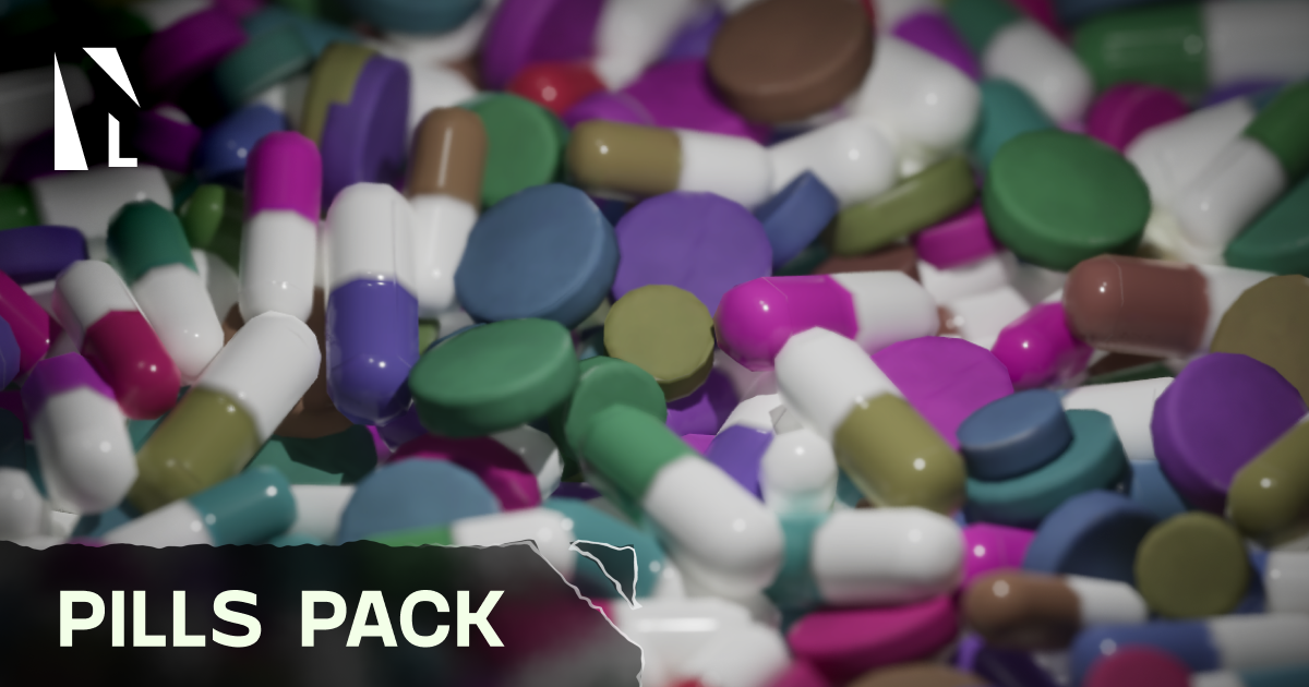 Pills Pack | 3D Props | Unity Asset Store
