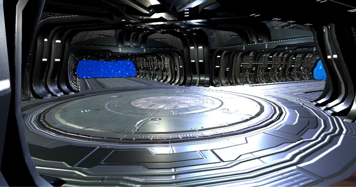3D sci-fi space hub | 3D Environments | Unity Asset Store