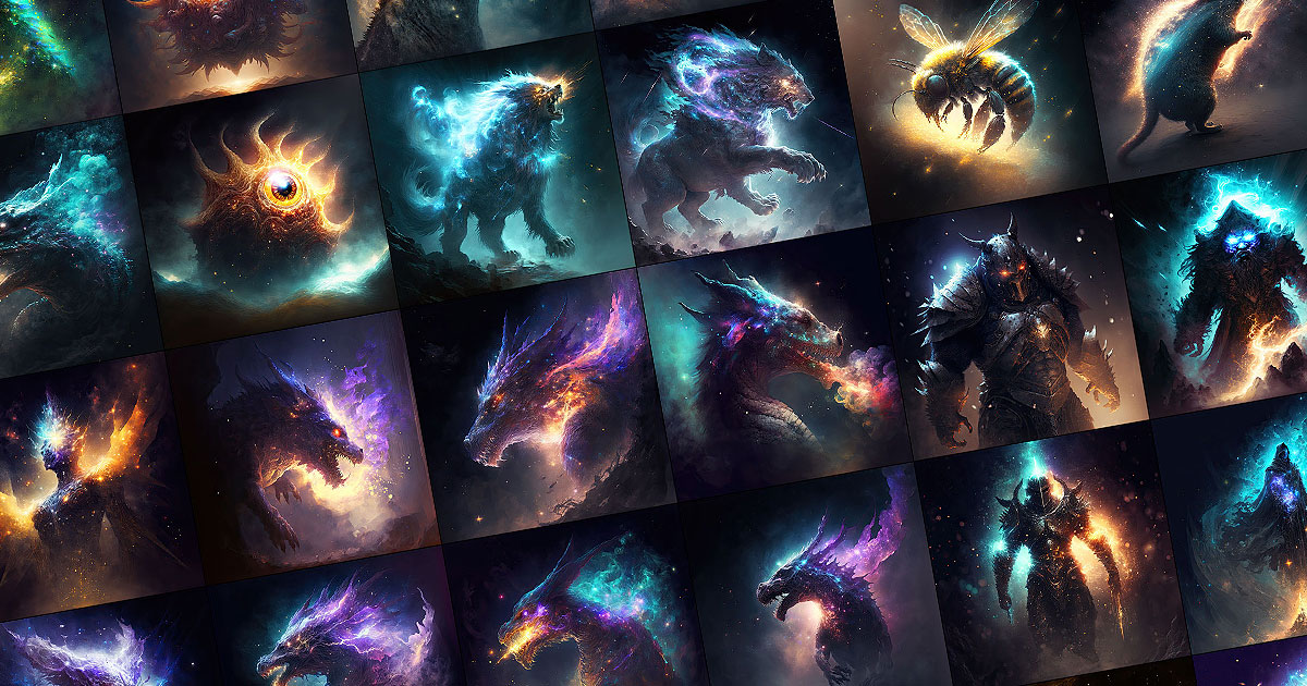Galaxy Dust - Fantasy Creatures 2 - FPS / RPG / Icon Pack | 2D Icons ...