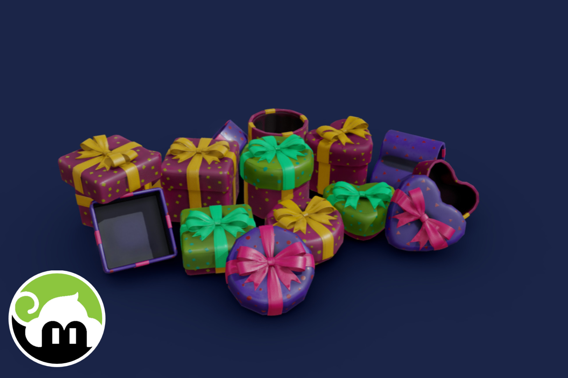 Giftboxes Pack | 3D Interior | Unity Asset Store