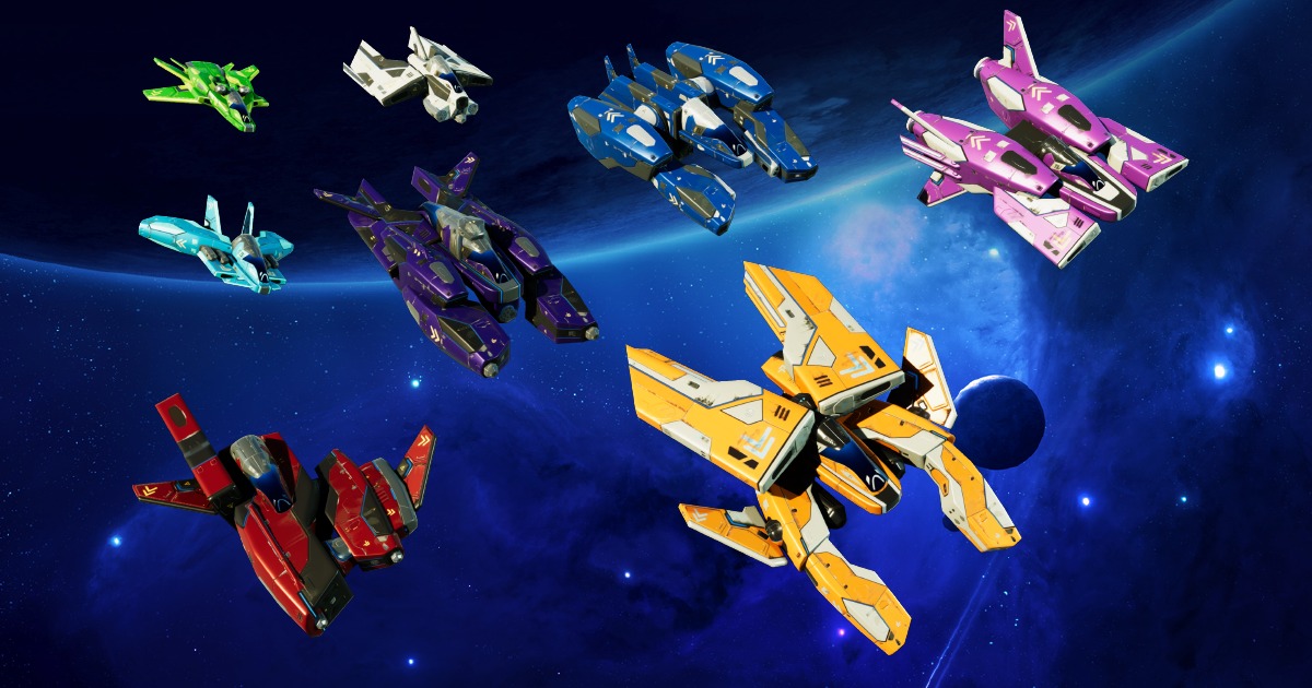 Sci-Fi Modular Spaceship Meteor Mantis | 3D Space | Unity Asset Store