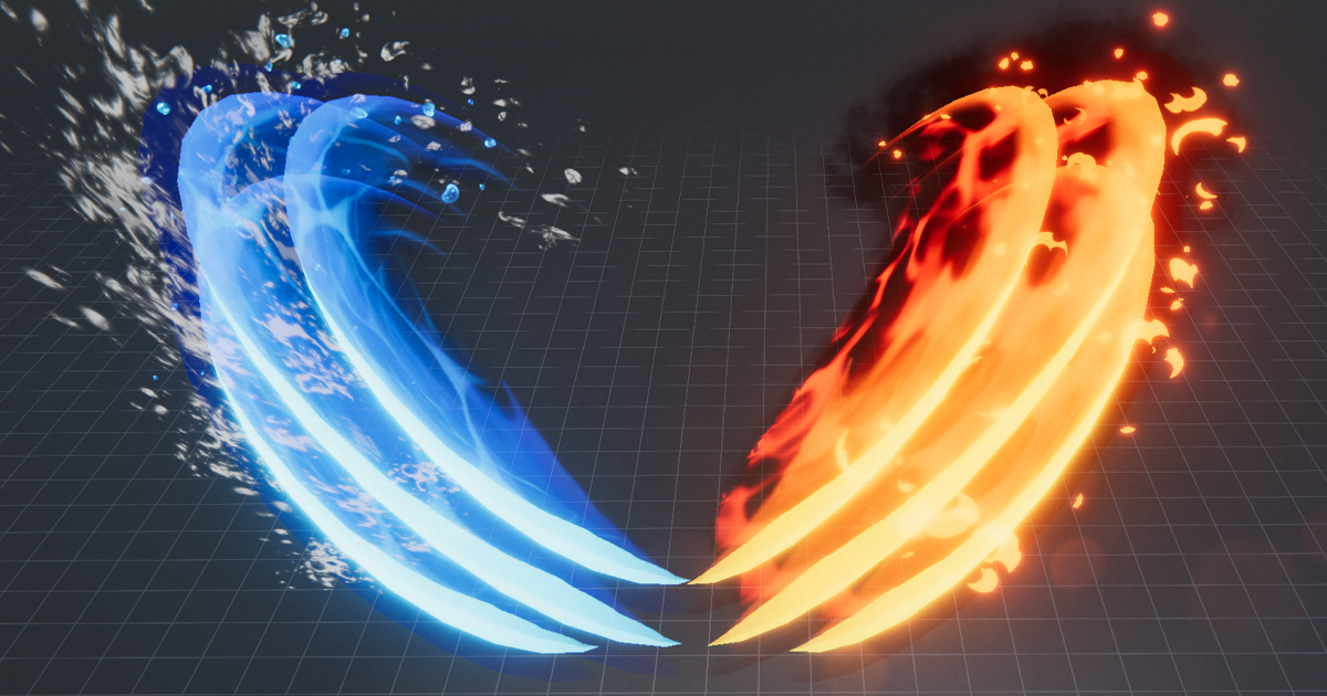 Claw Slashes VFX - Magic Melee Attacks | 呪文 | Unity Asset Store