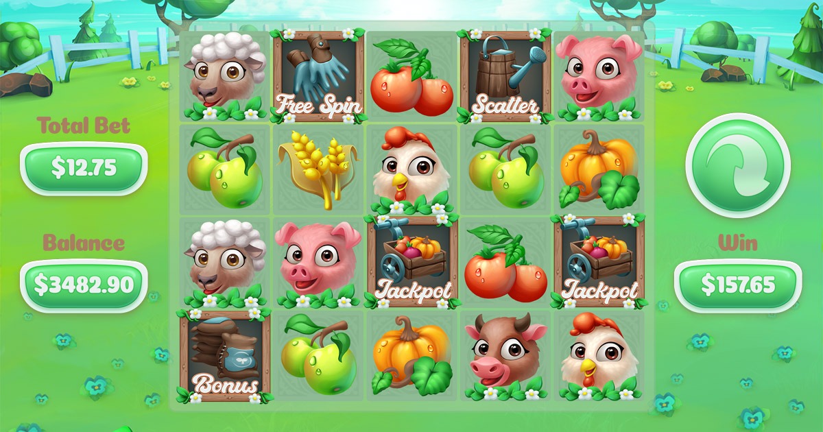 MK - Farm Cascading Slot Engine | Packs | Unity Asset Store