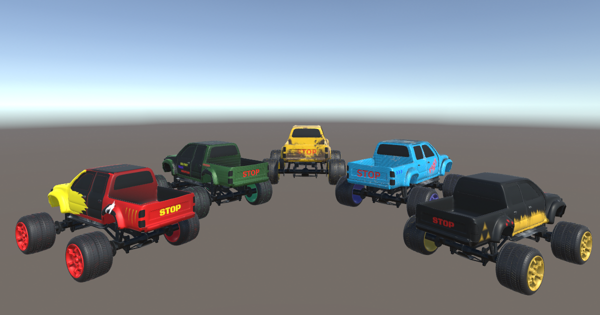 Low Poly Monster Turks pack-2 | 3D Land | Unity Asset Store