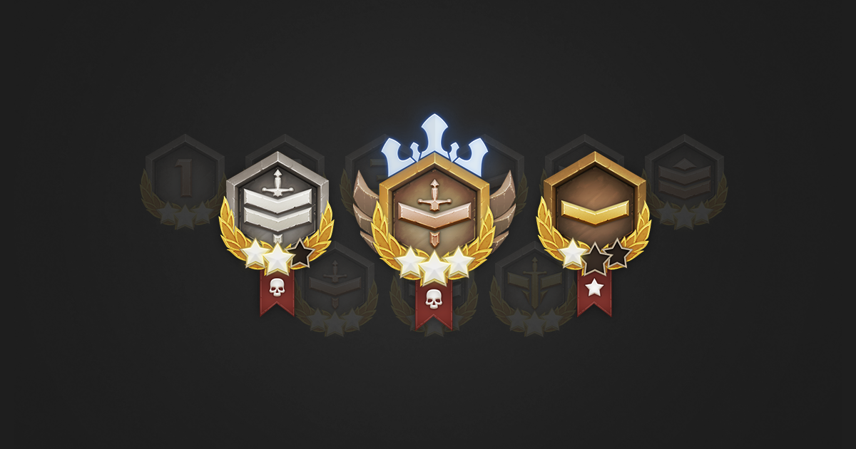 Fantasy Ranks | 2D Icons | Unity Asset Store