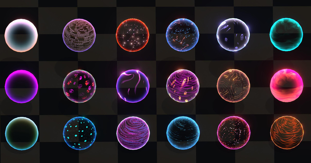 Ghost Shader's 4 in 1 (90+) | VFX Shaders | Unity Asset Store