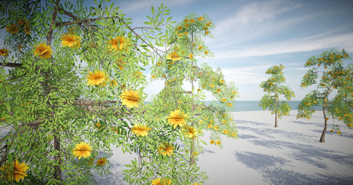 Mobile Flower Tree 2 | 3D Trees | Unity Asset Store