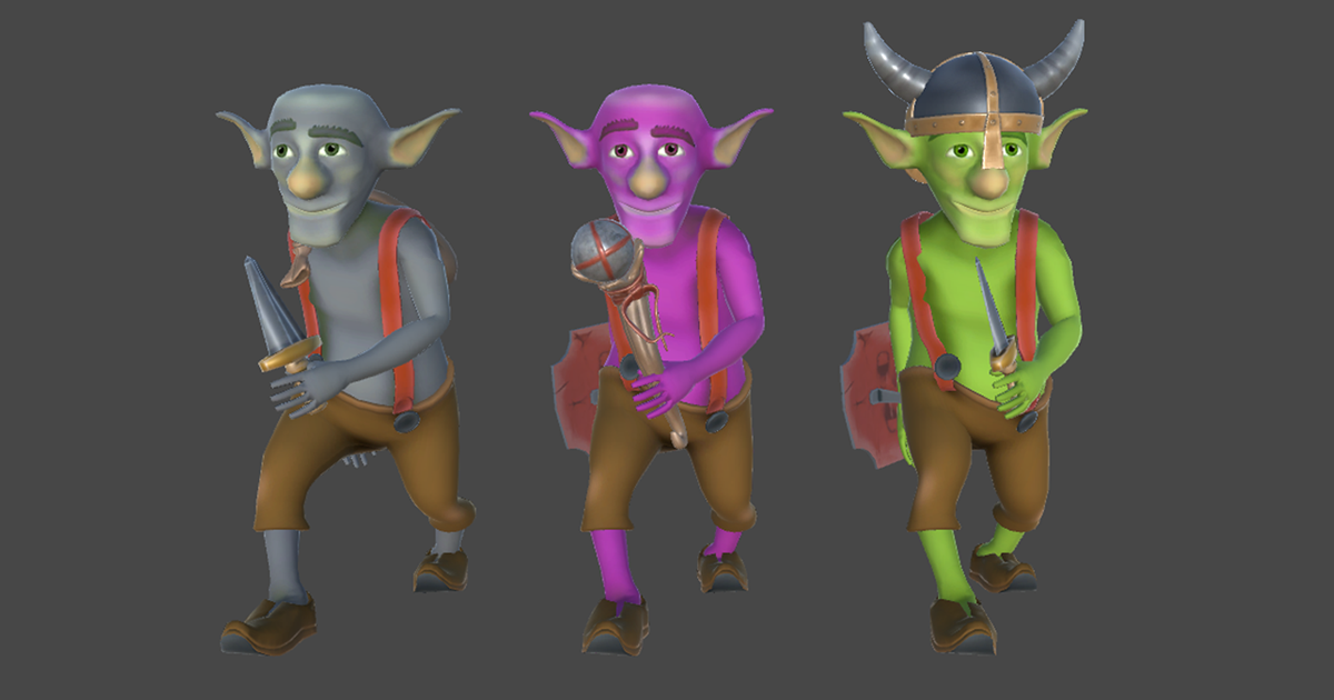 Goblins -characters with animations | 3D Characters | Unity Asset Store