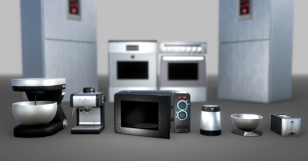 Kitchen Electronics | 3D Electronics | Unity Asset Store