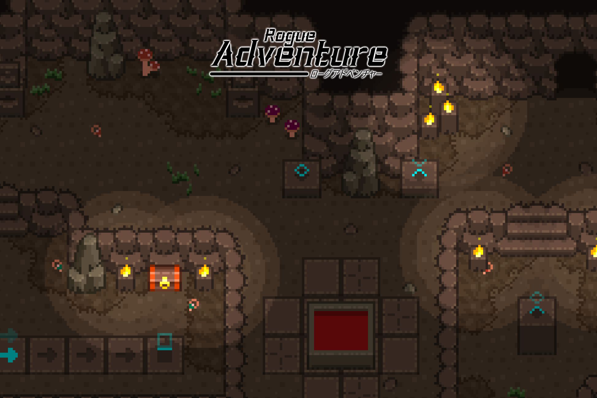 2D TopDown Cavern Tileset - Rogue Adventure | 2D Environments | Unity ...
