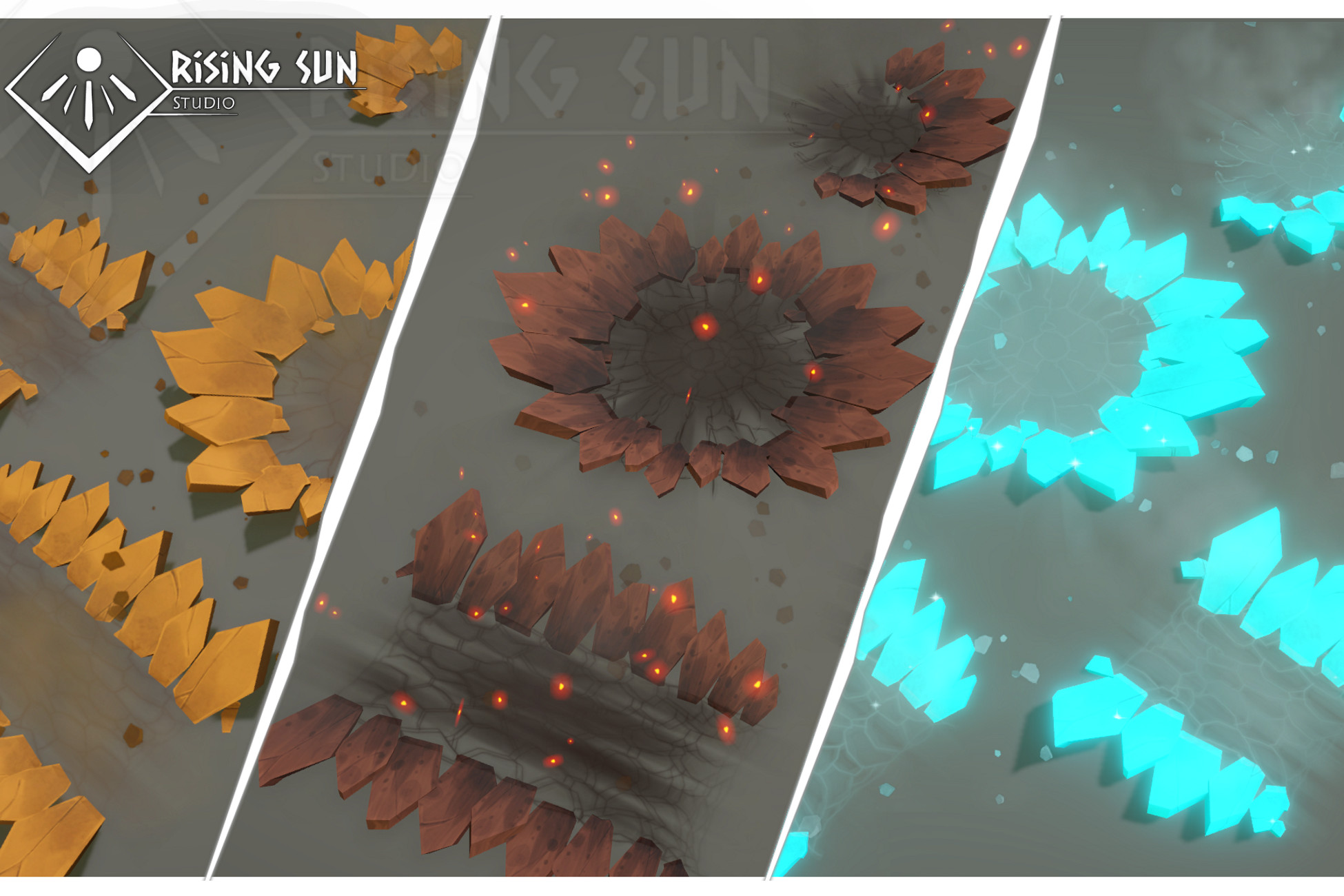 Battle Marks | Terrain Damage | Battle VFXs Vol.2 | VFX Particles ...