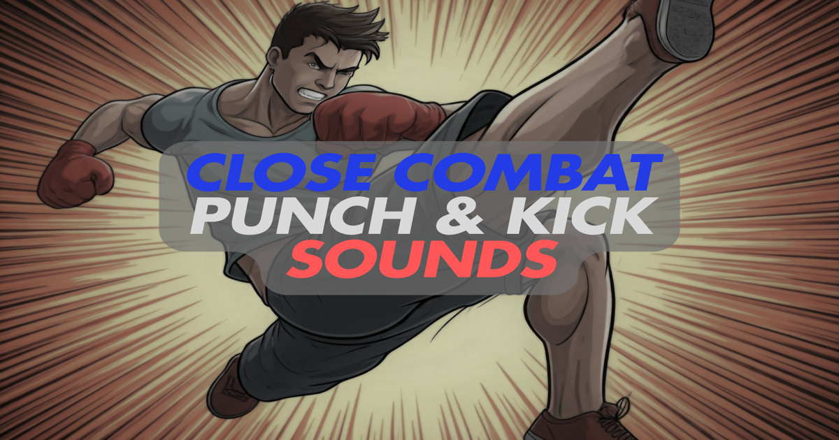 Close Combat Punch And Kick Sounds | Foley Sound FX | Unity Asset Store