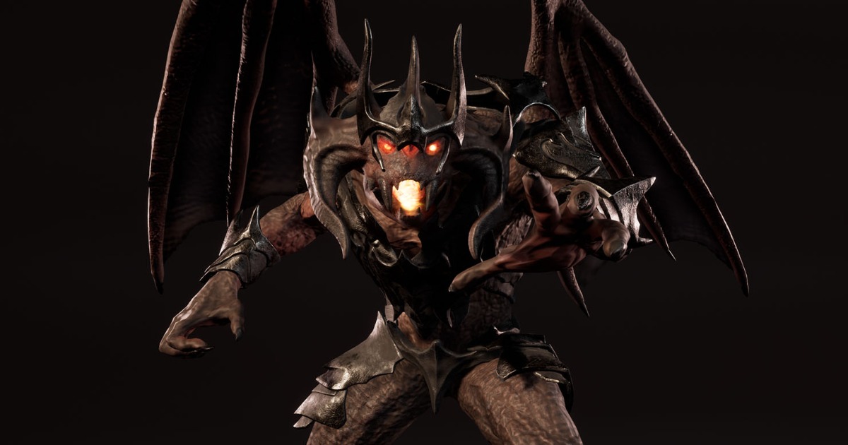 Hell warrior demon | 3D Creatures | Unity Asset Store