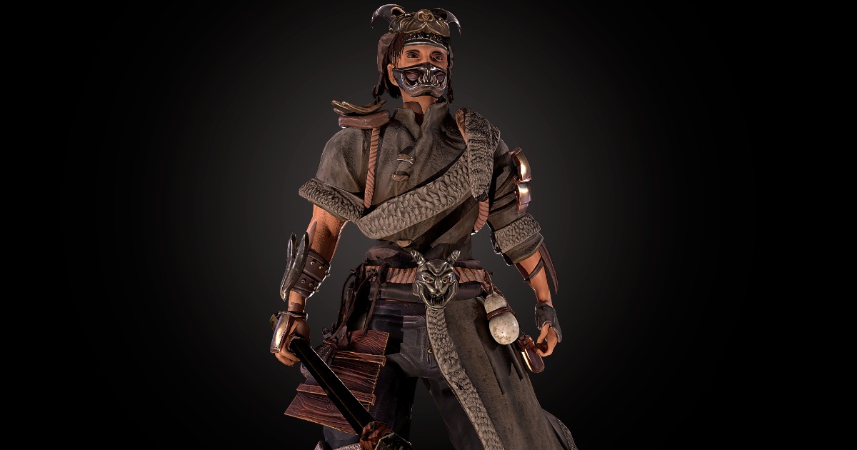 Winter Samurai | 3D Characters | Unity Asset Store