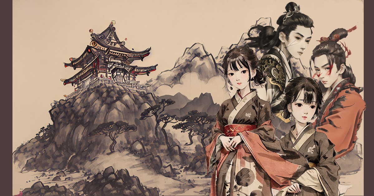 ChineseInkPainting:Characters | 2D Characters | Unity Asset Store