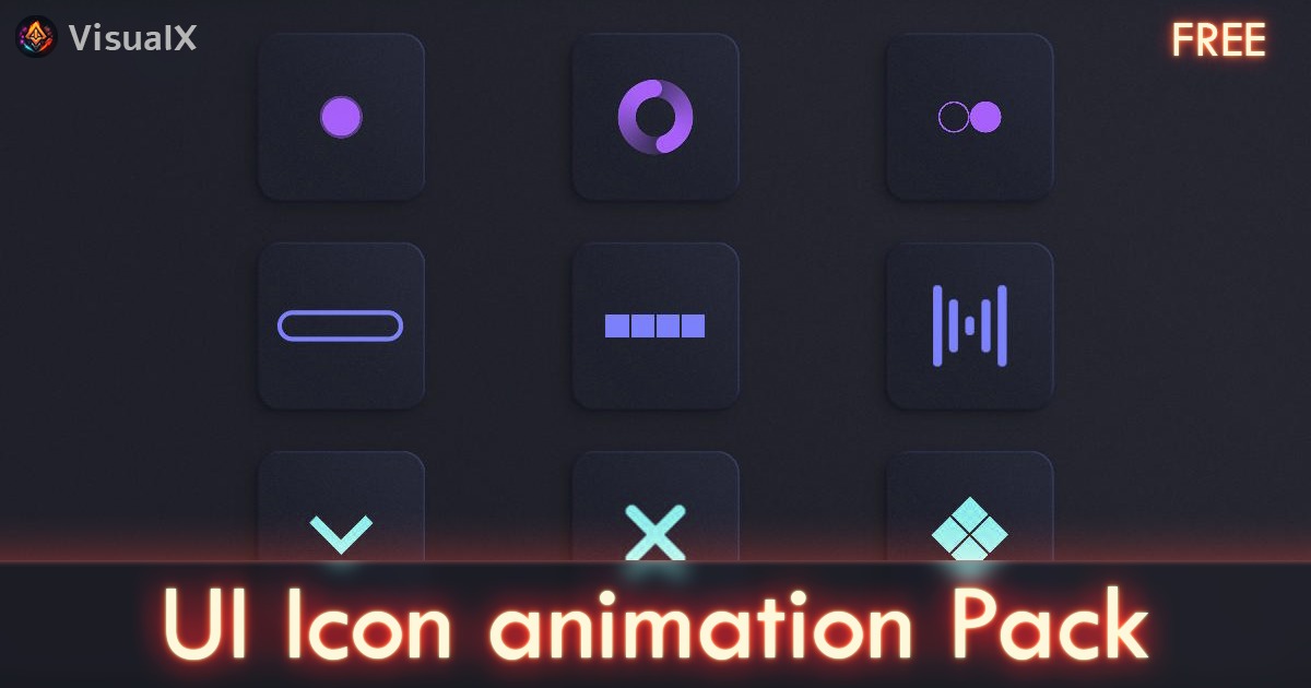 App UI Icon animation FREE | VFX | Unity Asset Store