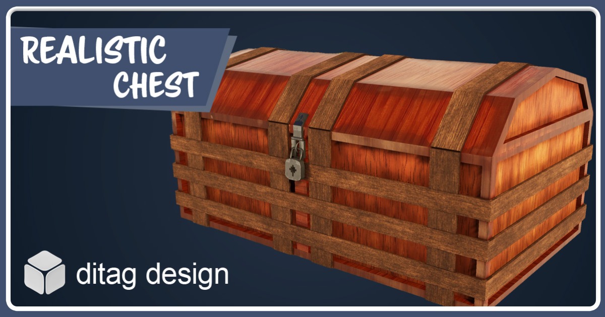 Chest - Realistic 4K Mesh Bundle Vol.01 | 3D Furniture | Unity Asset Store
