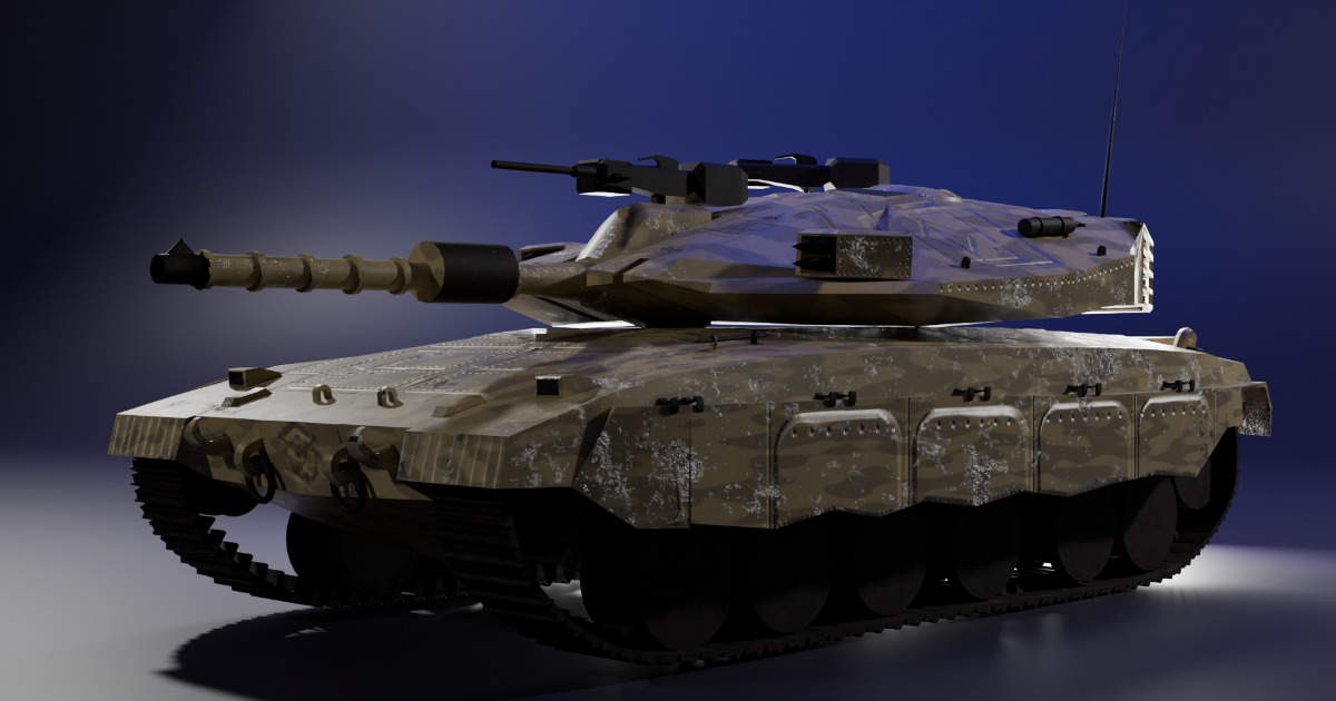 Tank Low-Poly for games | 3D Vehicles | Unity Asset Store
