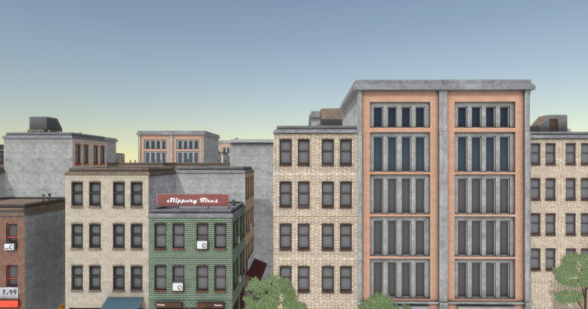 Easy Modular City | 3D Urban | Unity Asset Store