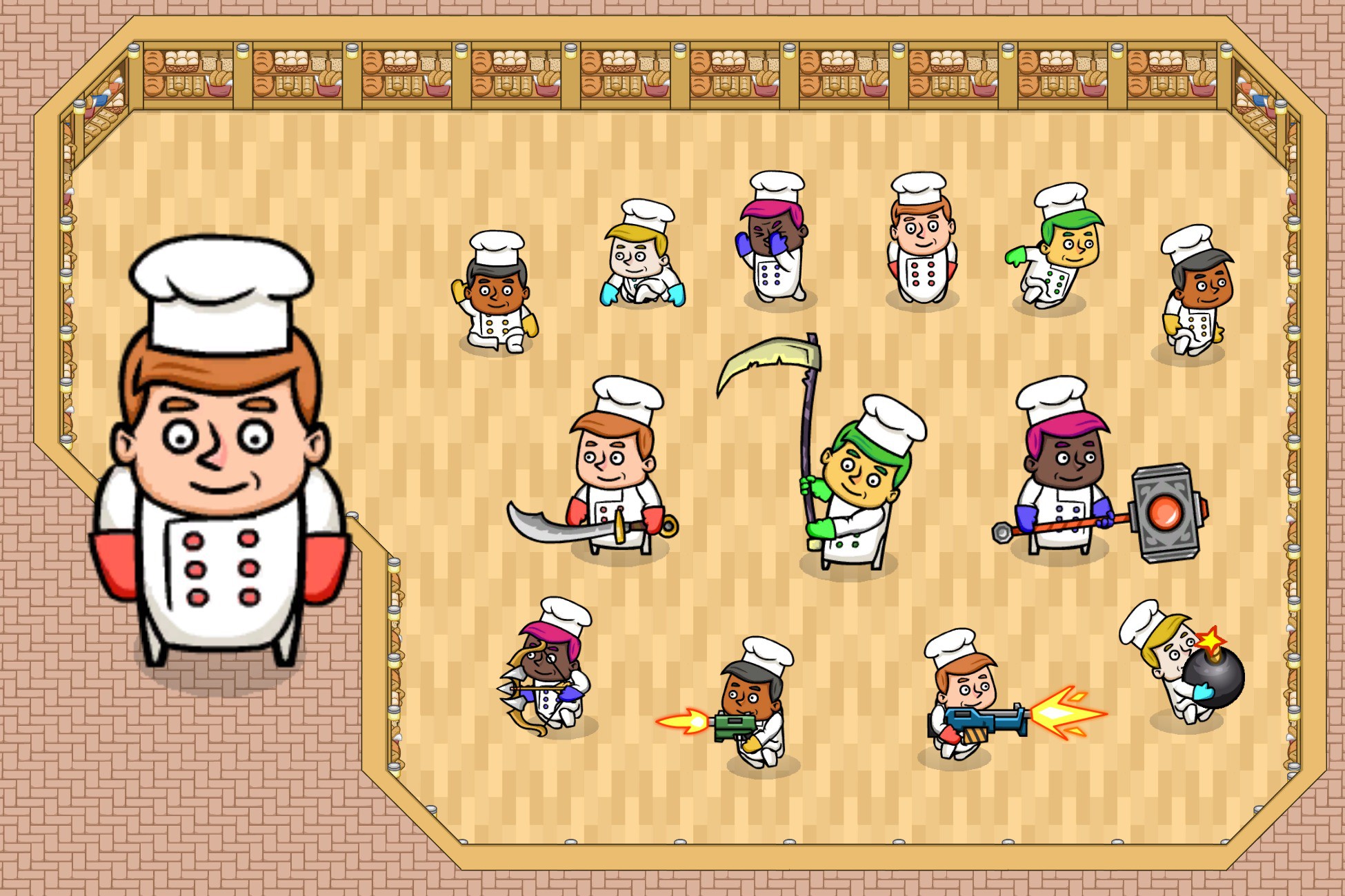 2D Character - Baker | 2D Characters | Unity Asset Store