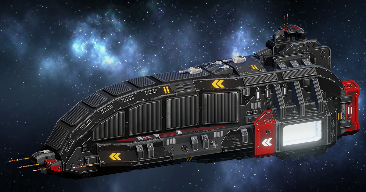 Spaceship William Kidd Transport Carrier | 3D Space | Unity Asset Store