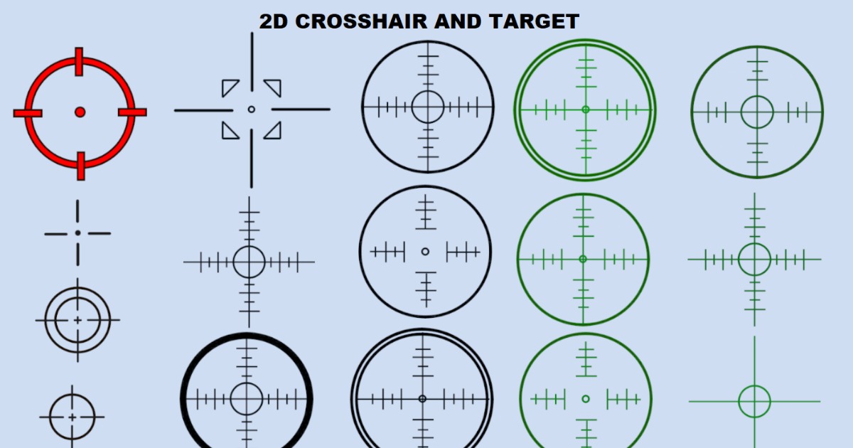2D CROSSHAIR AND TARGET | 2D | Unity Asset Store