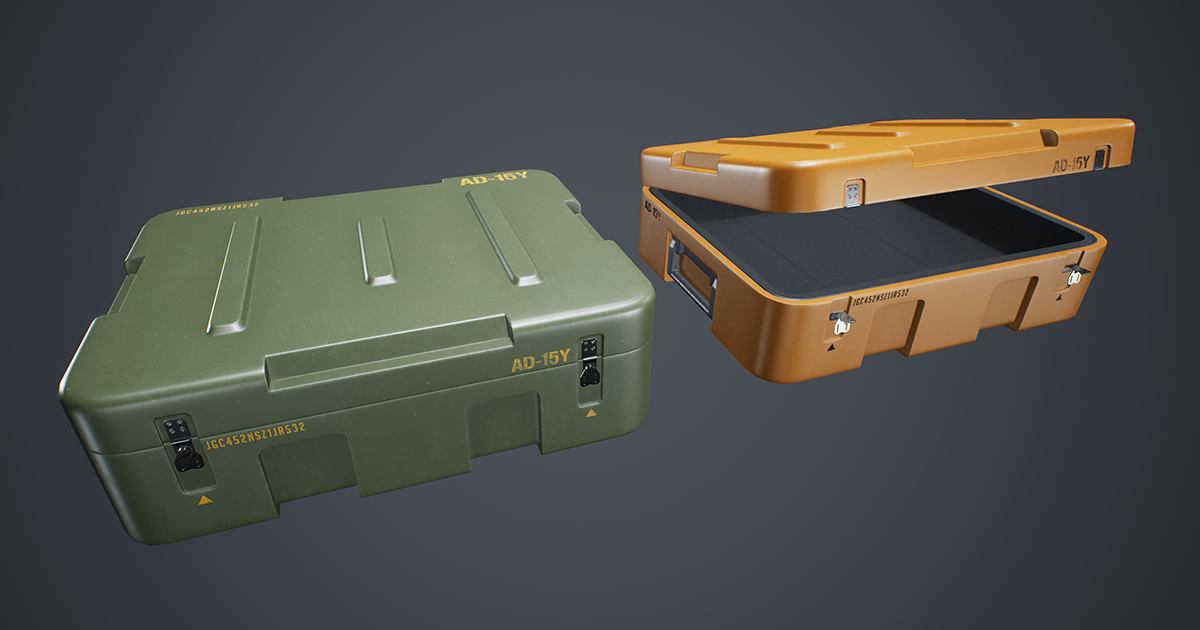 Animated Military Case 02 | 3D Weapons | Unity Asset Store