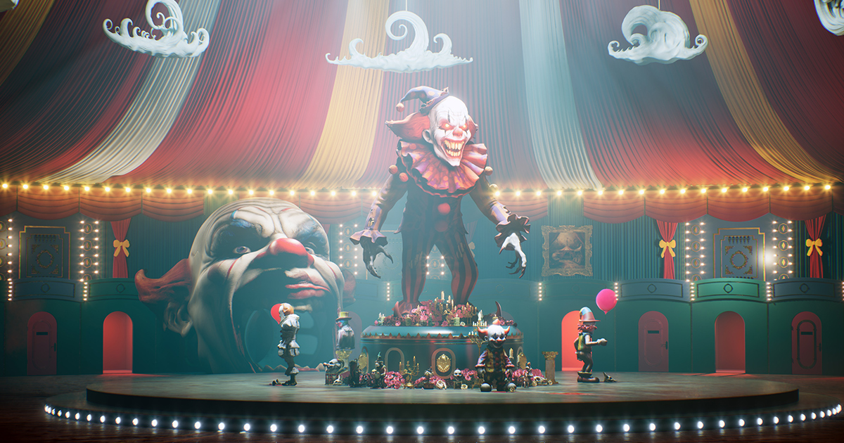 Creepy Circus Arena Modular Environment | 3D Fantasy | Unity Asset Store