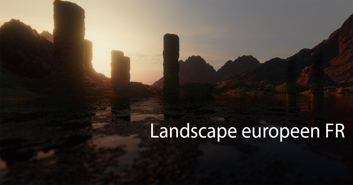 Landscape europeen FR | 3D Landscapes | Unity Asset Store